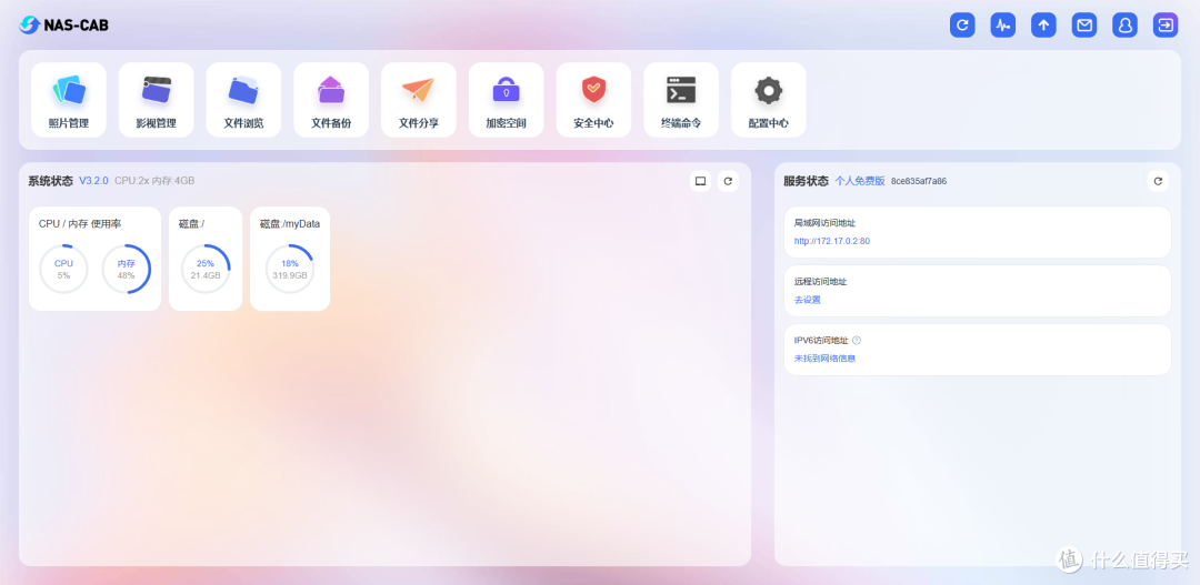 NasCab云可云，跨平台NAS软件,远程管理照片,影音和文件_NAS存储_什么值得买