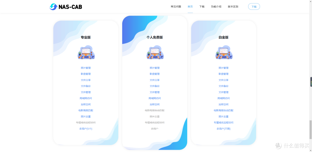 NasCab云可云，跨平台NAS软件,远程管理照片,影音和文件_NAS存储_什么值得买