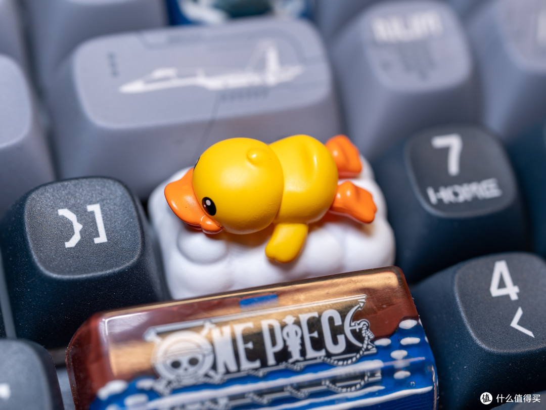 超萌小黄鸭现已入驻你的键盘—ZOMO X B.Duck小黄鸭键帽盲盒开箱_键帽_什么值得买
