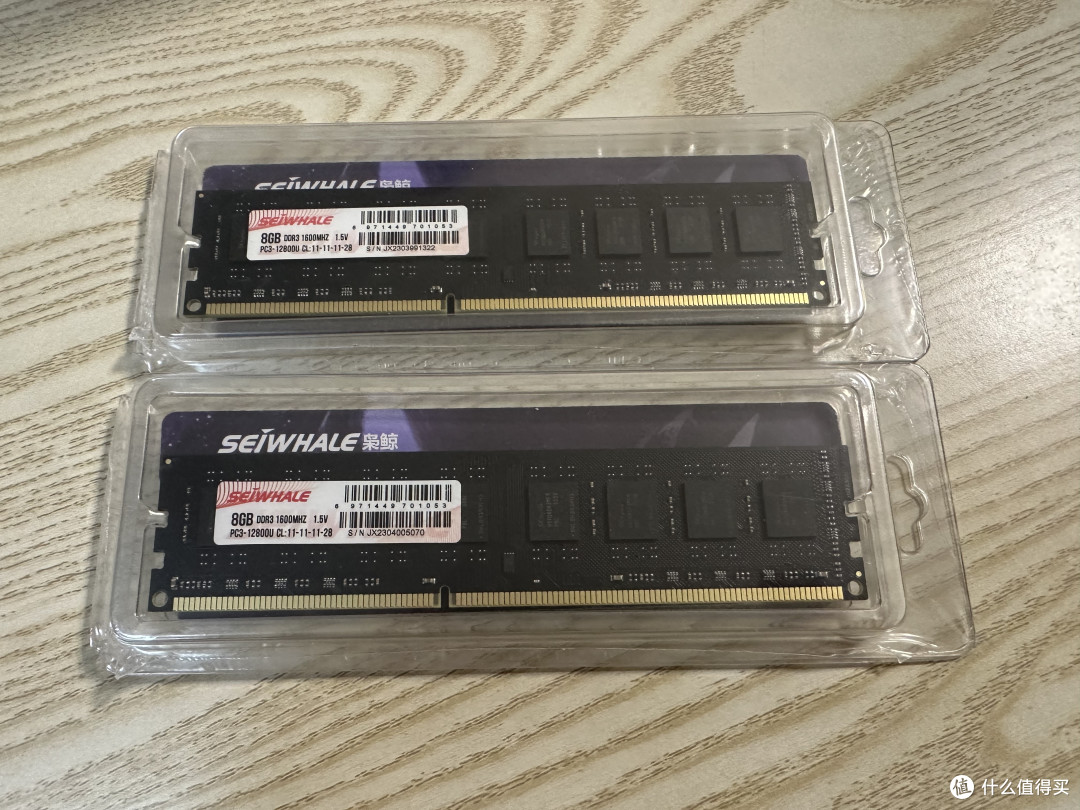 枭鲸DDR3 8G内存条只要35！当然要买4根插满我的老电脑！_内存_什么值得买
