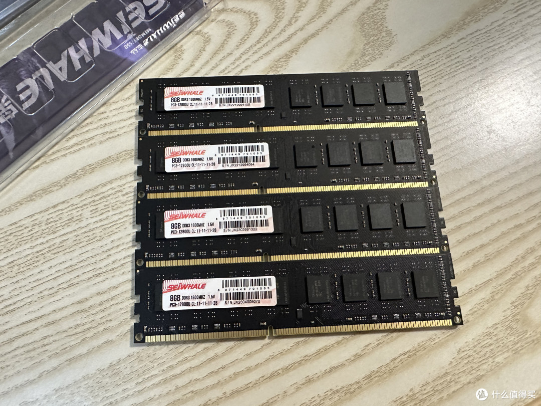 枭鲸DDR3 8G内存条只要35！当然要买4根插满我的老电脑！_内存_什么值得买