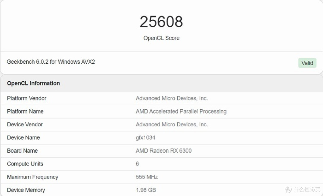 性能不如780M!60美元Radeon RX 6300性能测试_显卡_什么值得买