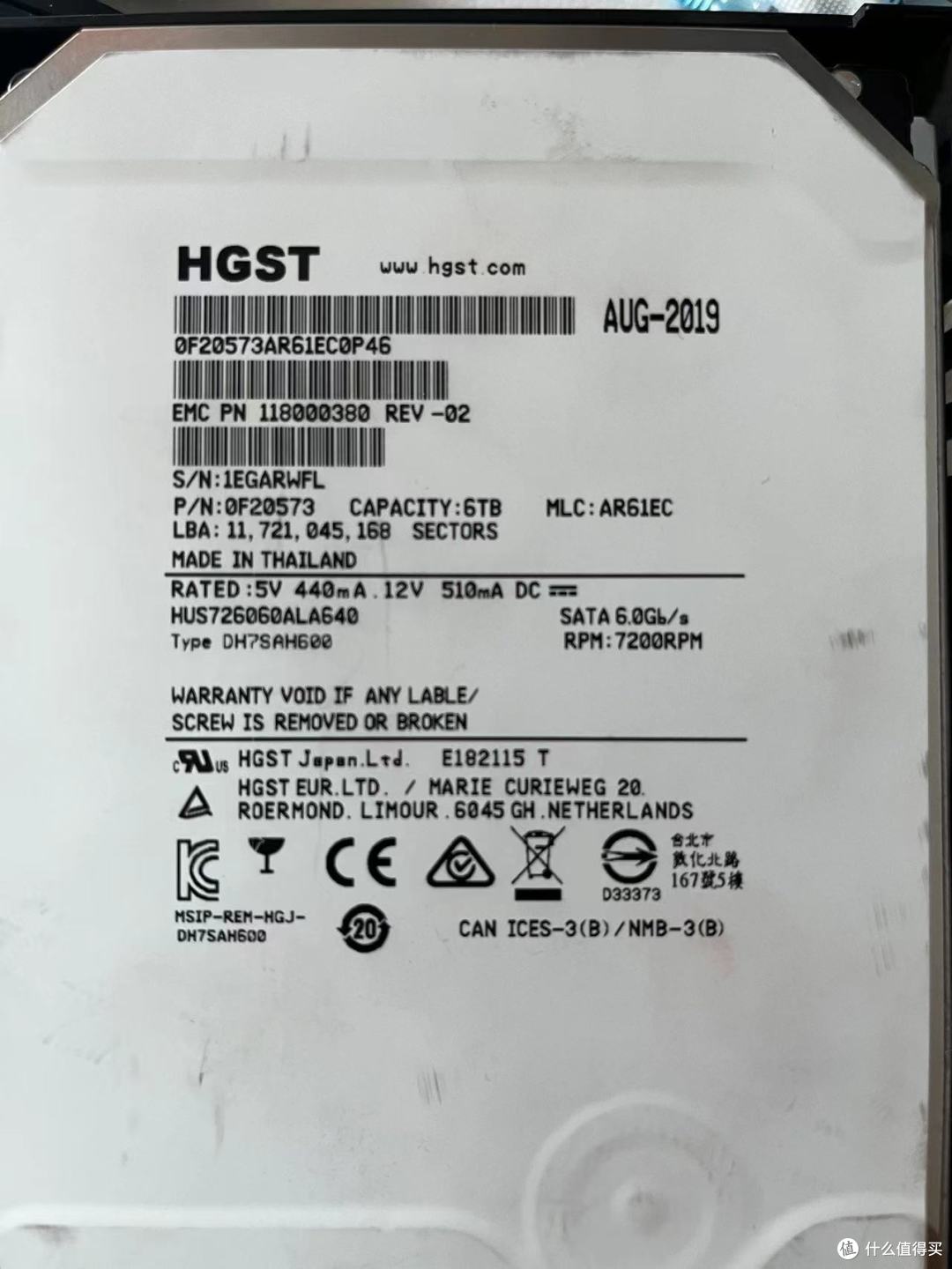 大毛子的硬盘修复软件Victoria，帮我的HGST找回了青春_硬盘_什么值得买