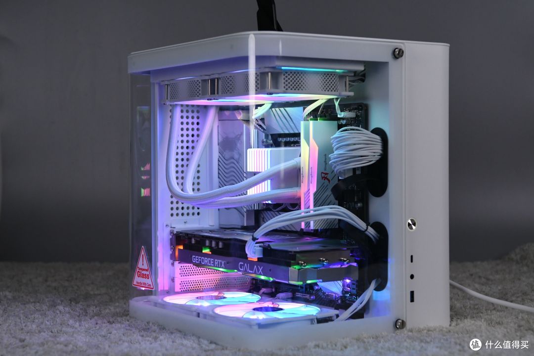 白色海景房Get！乔思伯TK1装机展示_机箱_什么值得买