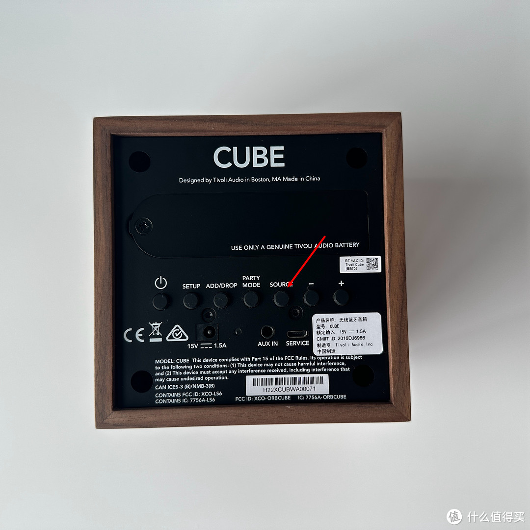 小身材，大能量！美国Tivoli Audio流金岁月CUBE无线音箱_音箱_什么值得买
