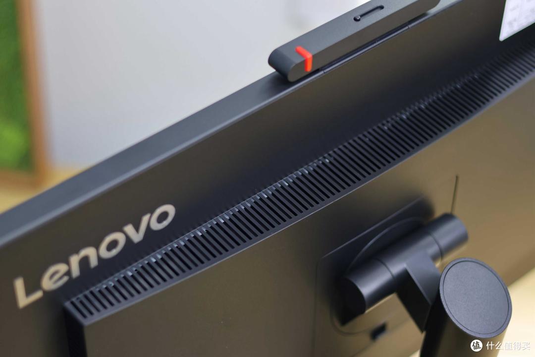 联想T24v-30显示器体验，自带红外高清摄像头，专为网课会议打造_显示器_什么值得买