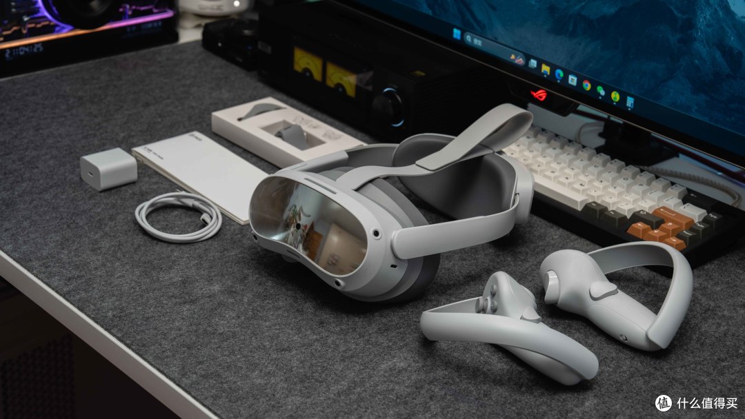 晕3D不敢玩VR？试试智能无级瞳距调节的PICO 4 Pro，一秒带你进入VR的世界_VR设备_什么值得买