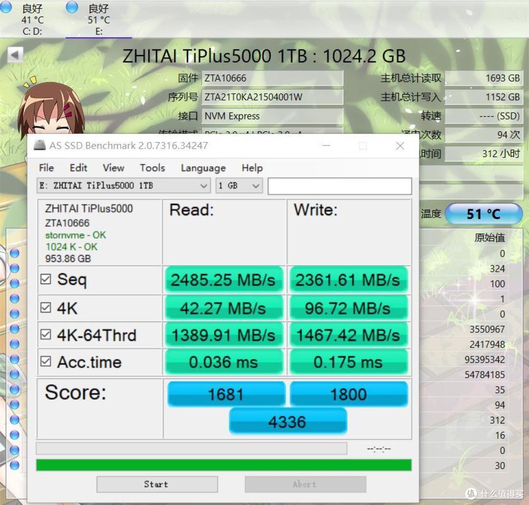 重塑笔记本PCIe3.0固态标杆？致态TiPlus5000固件再次升级_固态硬盘_什么值得买