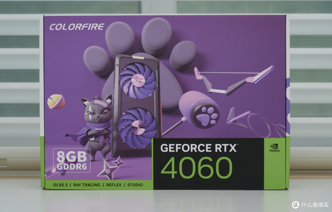 性能颜值大幅提升，价格竟然不升反降？COLORFIRE GeForce RTX 4060 暗影紫 8GB 首发测评_显卡_什么值得买