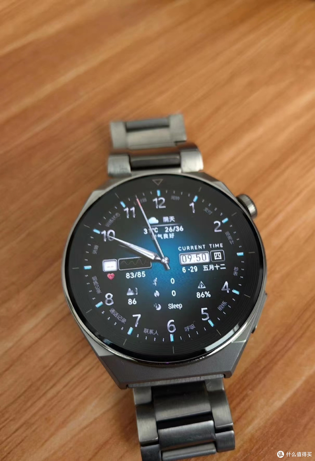 戴了大半年的华为gt 3 Pro_男款石英表_什么值得买