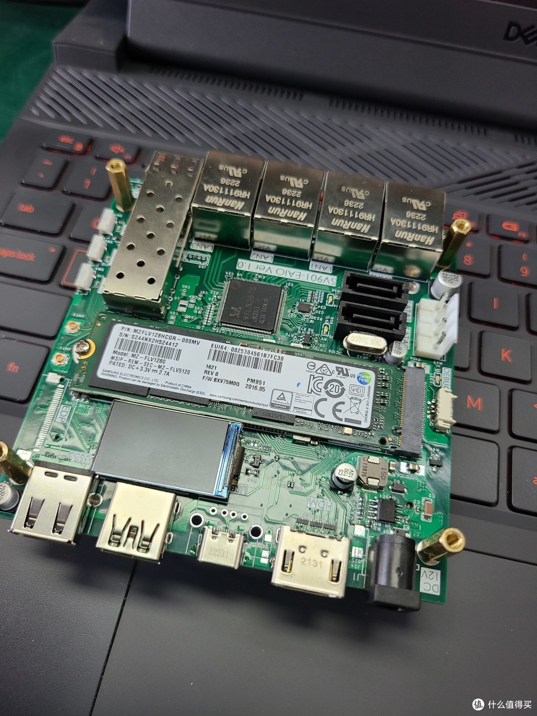 RK3399做的(不如x86的)all in one_路由器_什么值得买