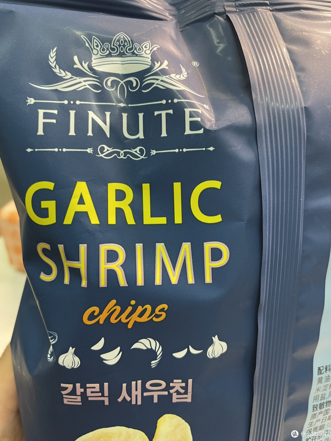 夏日休闲好伴侣——FINUTE蒜味虾片_膨化食品_什么值得买
