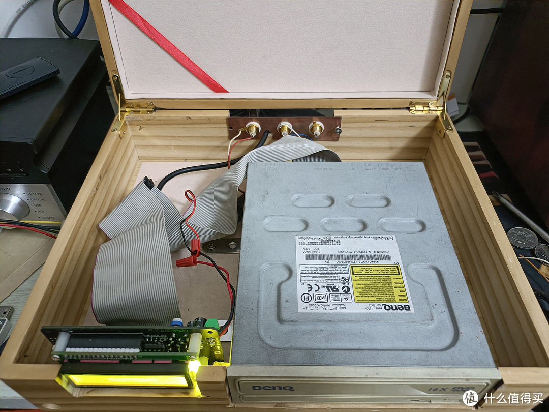 618买了个光驱控制器，DIY个CD机试听篇_光驱_什么值得买