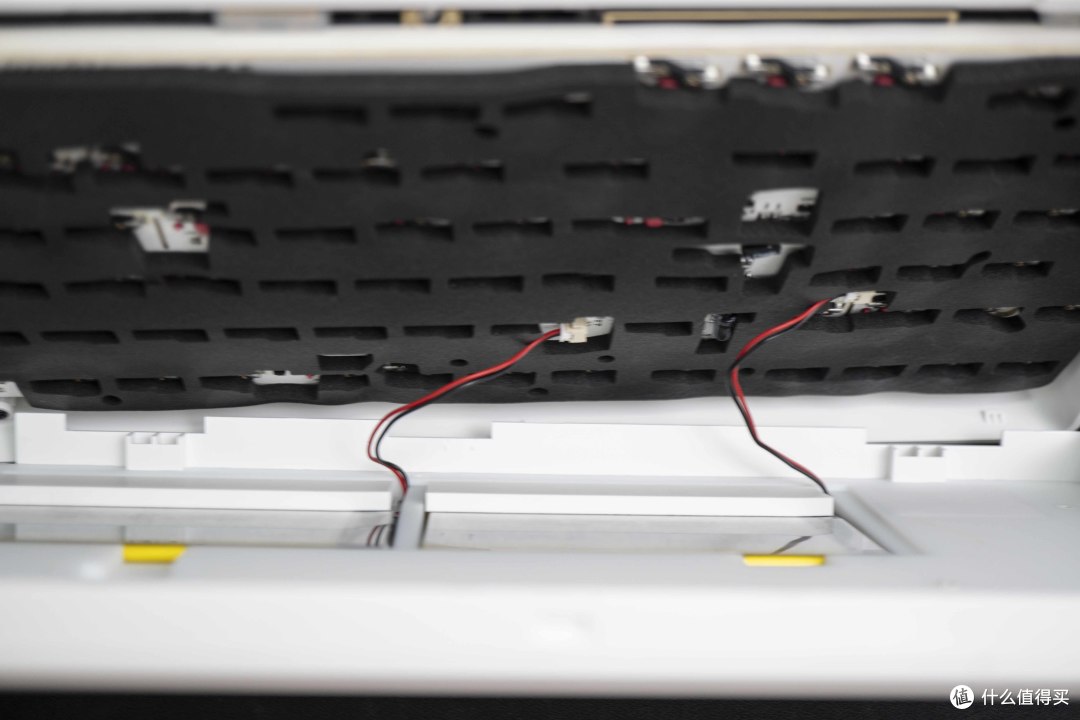 开箱狼蛛F99顶配Fr4沉金开槽版本，附拆解_键盘_什么值得买