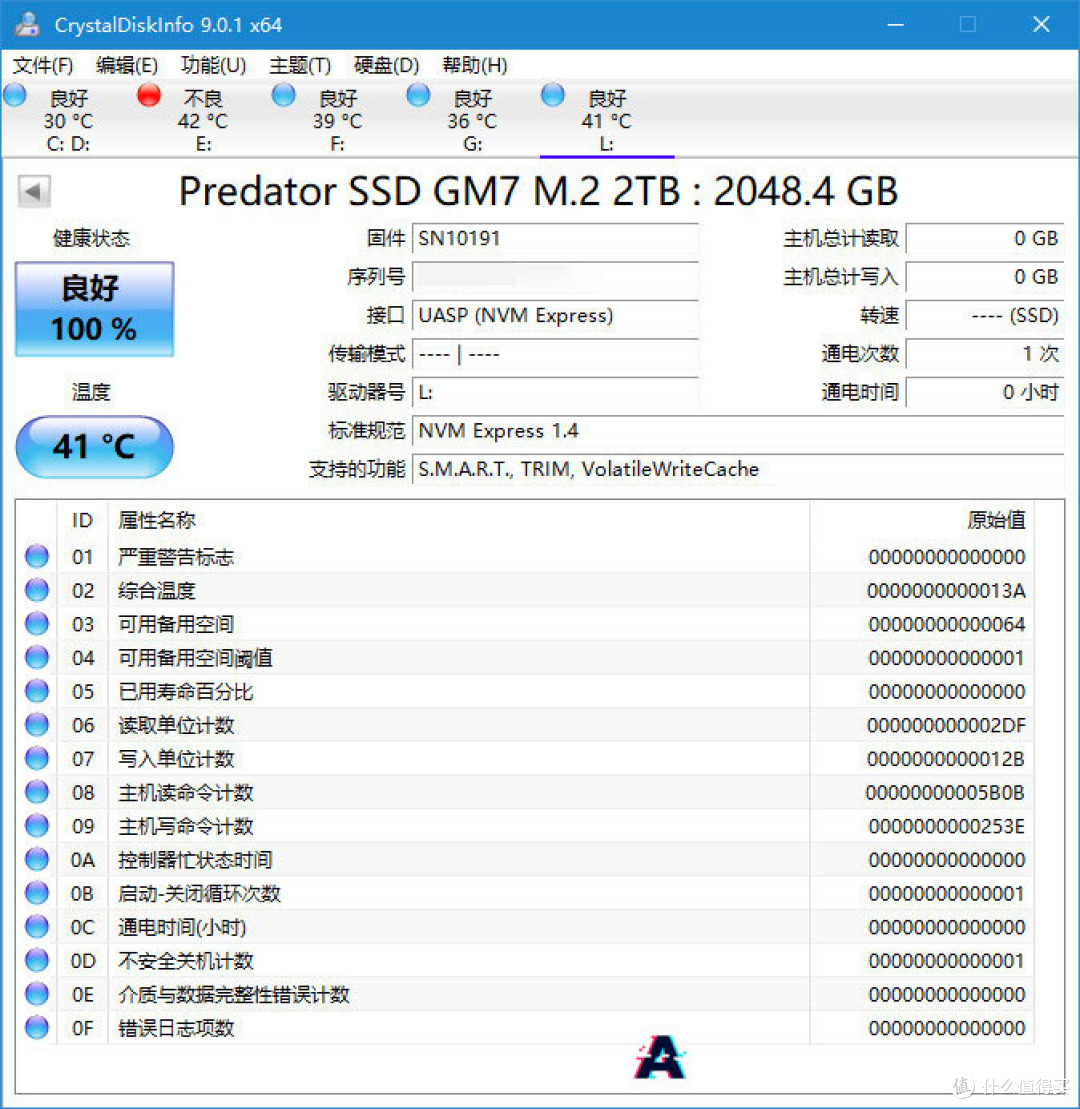 国产固态硬盘宏基GM7 2T SSD的选购经历和后悔之处_固态硬盘_什么值得买