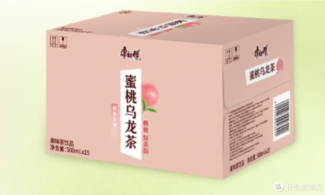夏日水饮 畅饮康师傅蜜桃乌龙茶_茶类饮料_什么值得买