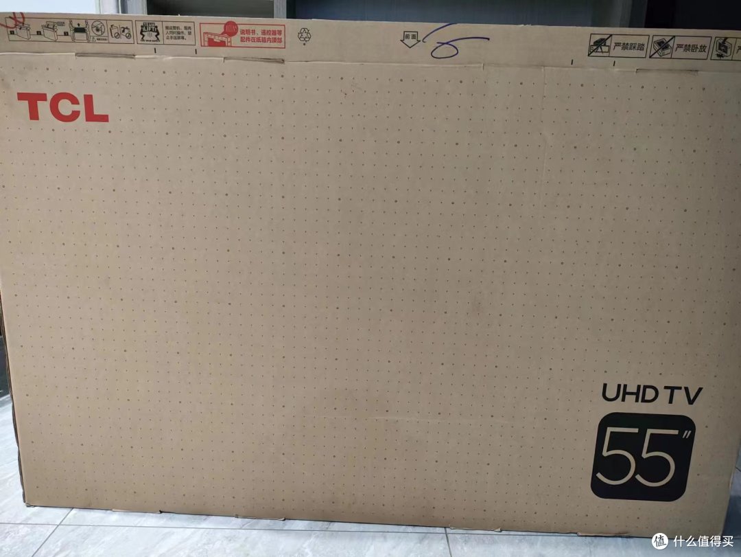 TCL 55T7H开箱以及小吐槽_家电服务_什么值得买