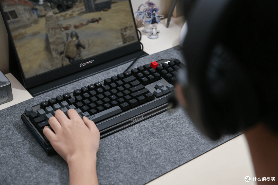 这款光轴机械键盘90%游戏玩家没用过！双飞燕血手幽灵B980评测_键盘_什么值得买