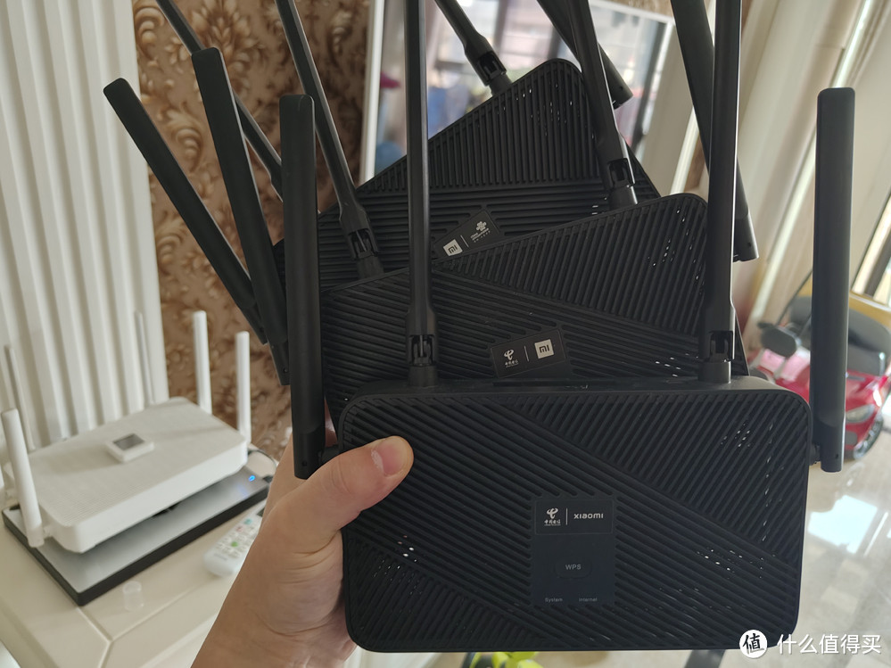成本164！三个小米WiFi6路由组mesh，信号秒杀千元路由__什么值得买