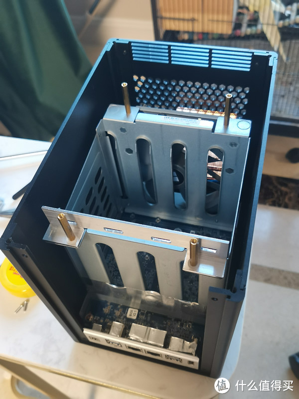 威联通（QNAP）TS-453Bmini 散热整改_散热器_什么值得买