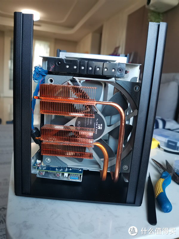 威联通（QNAP）TS-453Bmini 散热整改_散热器_什么值得买