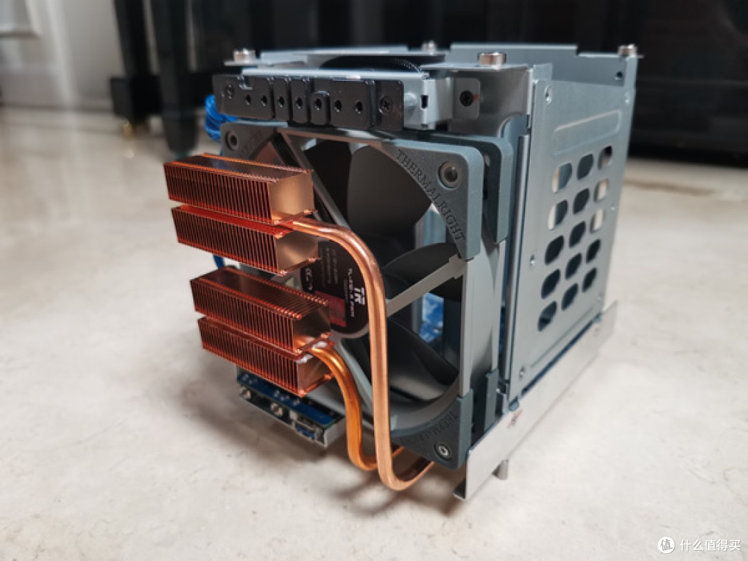 威联通（QNAP）TS-453Bmini 散热整改_散热器_什么值得买