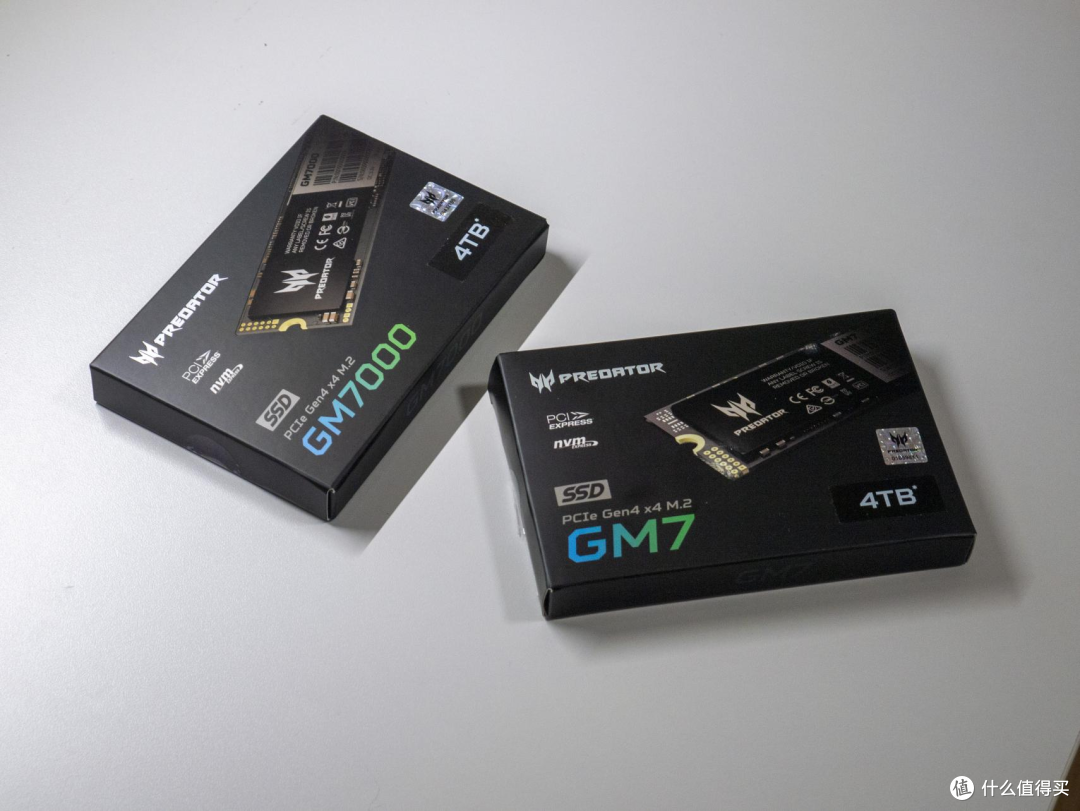 宏碁掠夺者GM7/GM7000固态硬盘对比测评，有无缓存差距有多大？_固态硬盘_什么值得买