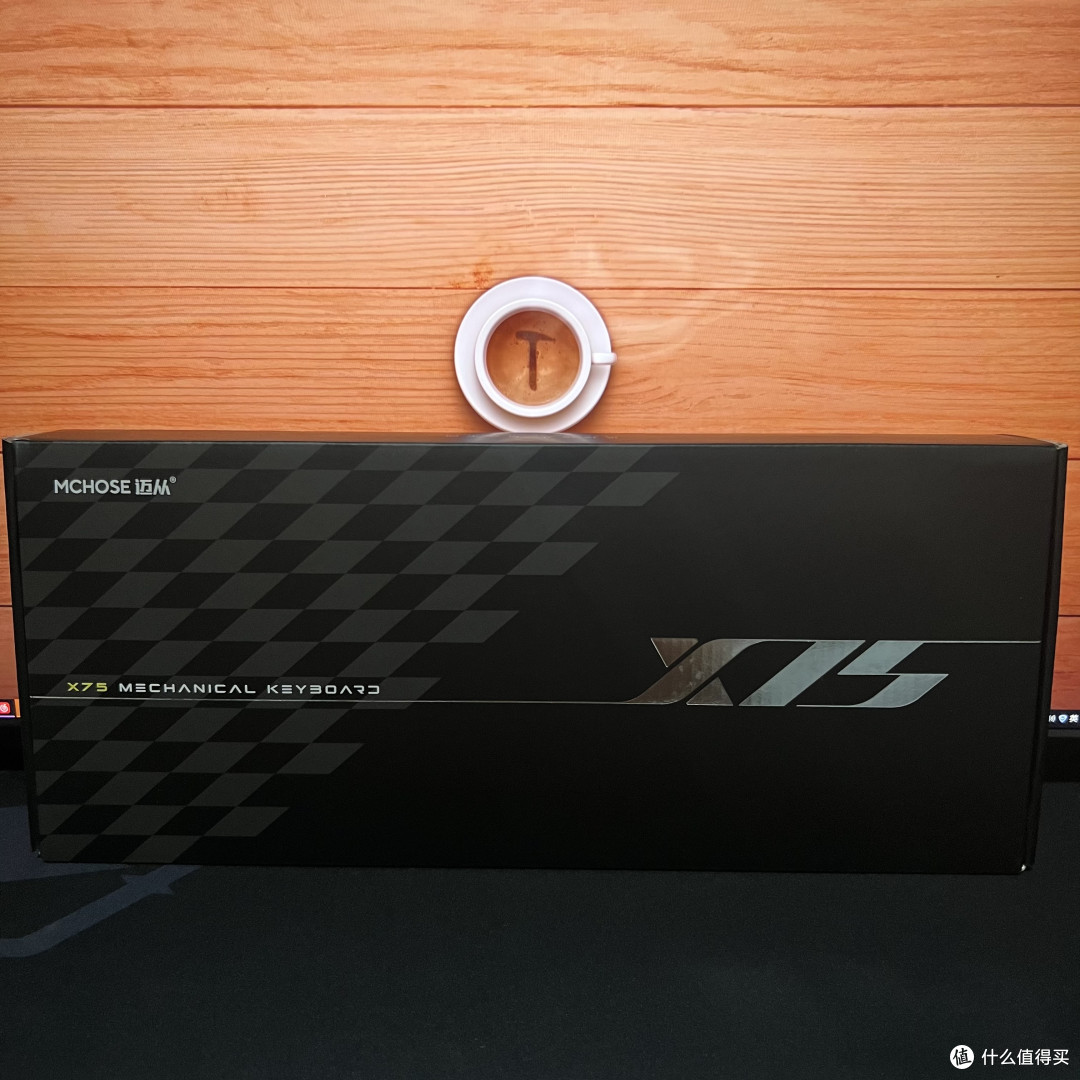 终于有厂商卷外观了！等了21天才收到的迈从X75_键盘_什么值得买