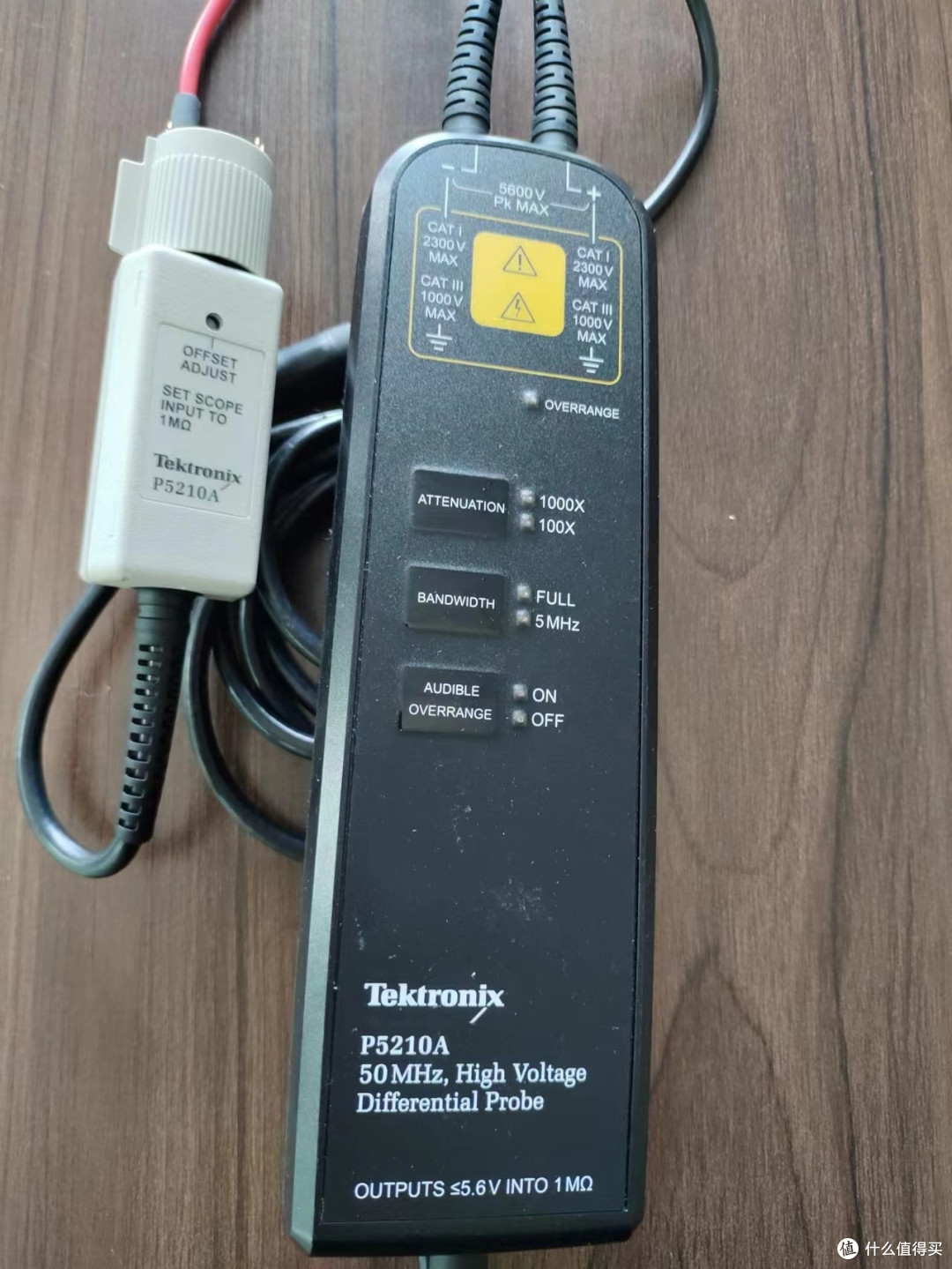 泰克Tektronix P5210A高压差分探头_五金工具_什么值得买