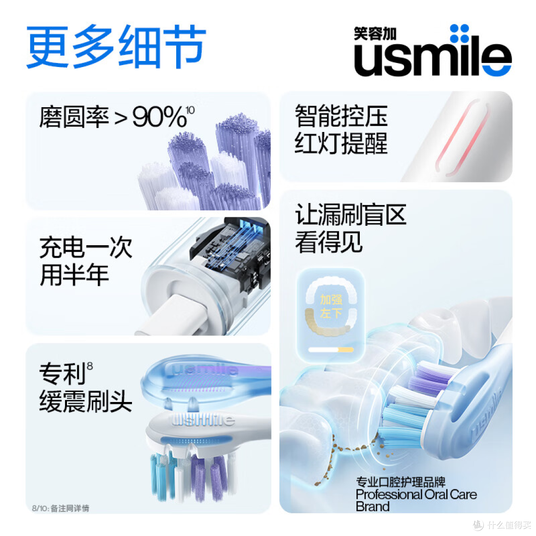 你们都在吹的USmile电动牙刷，我就推荐这三款_电动牙刷_什么值得买