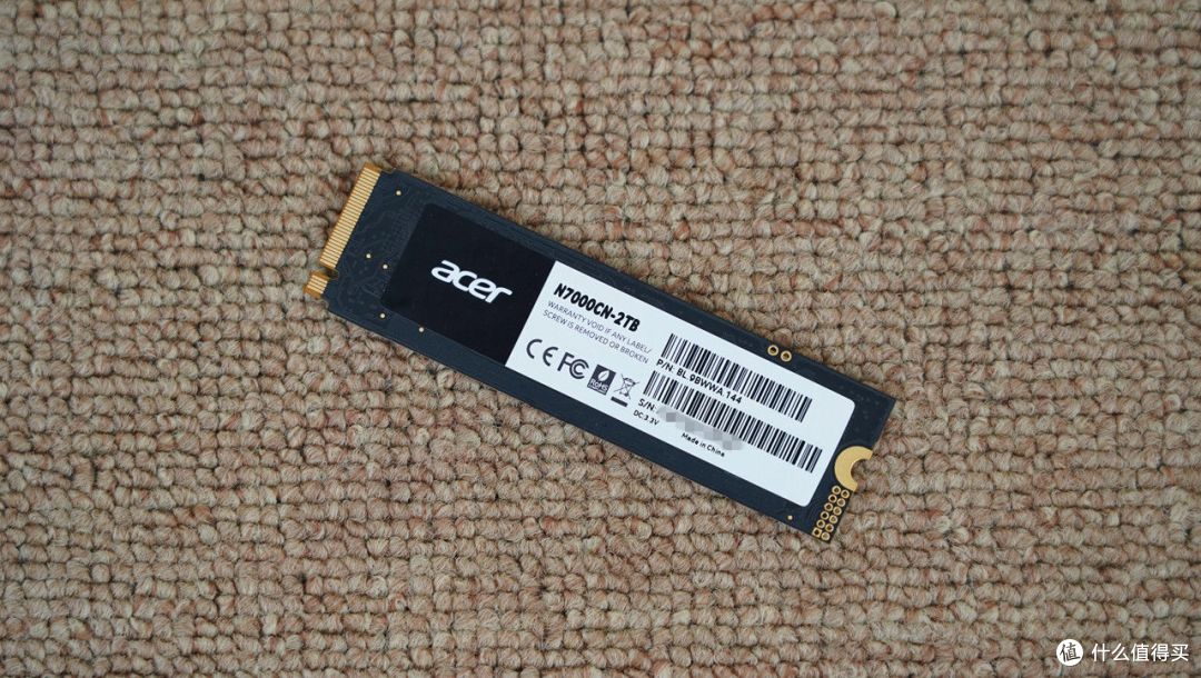 速度7000+MB/s，2TB价格569！宏碁 暗影骑士·擎 Acer N7000 2TB SSD体验分享_固态硬盘_什么值得买