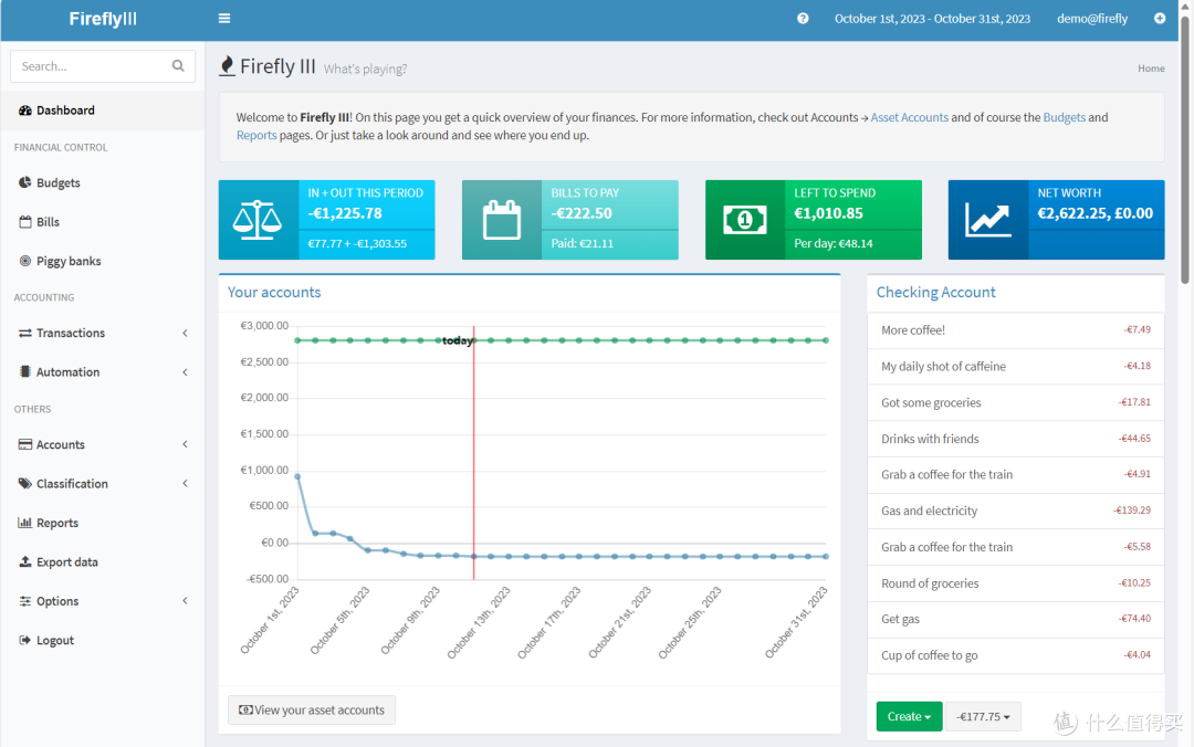 我摊牌了，如何管理十亿资产！在NAS上搭建一个开源的理财记账工具Firefly III_NAS存储_什么值得买