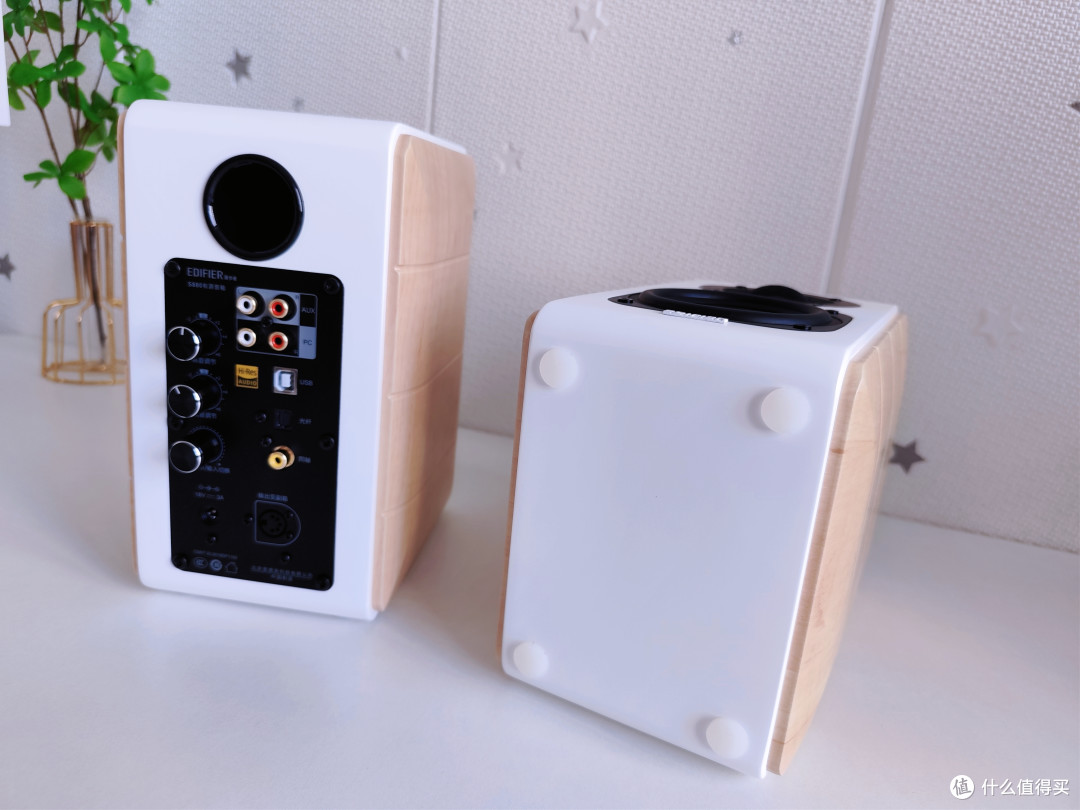 精致于形，HiFi于音｜漫步者S880蓝牙音箱，这下桌搭更完美了！_音箱_什么值得买