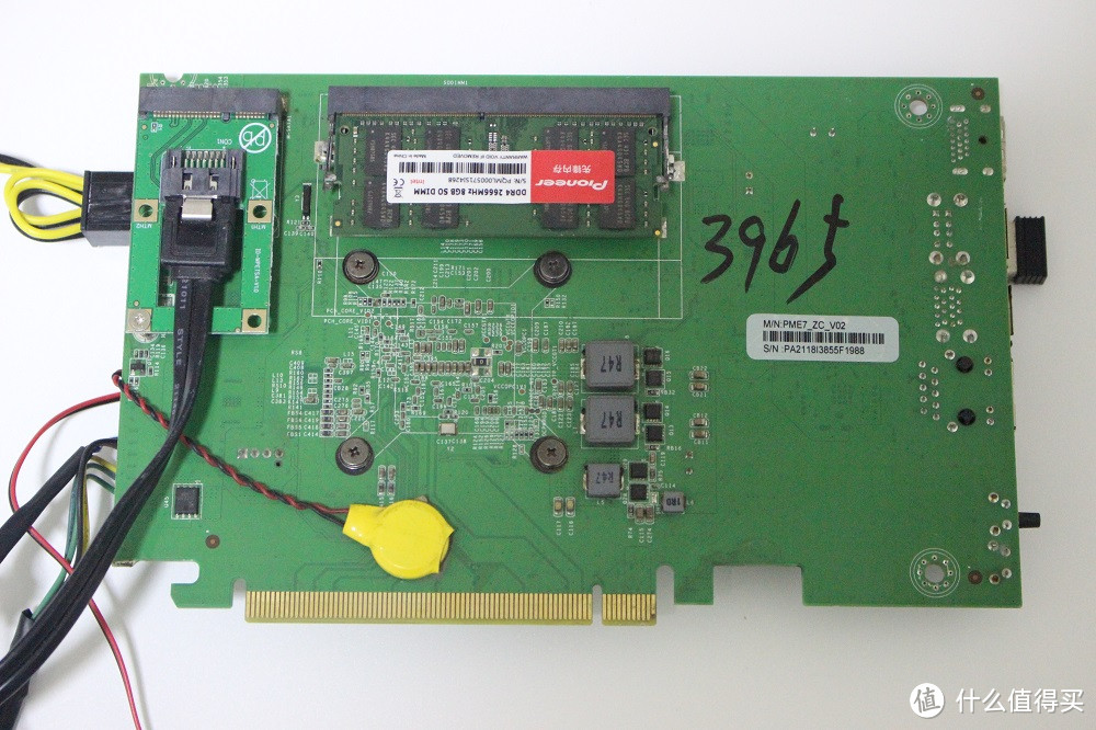 最像显卡的主板 3865U/3965U矿板_主板_什么值得买