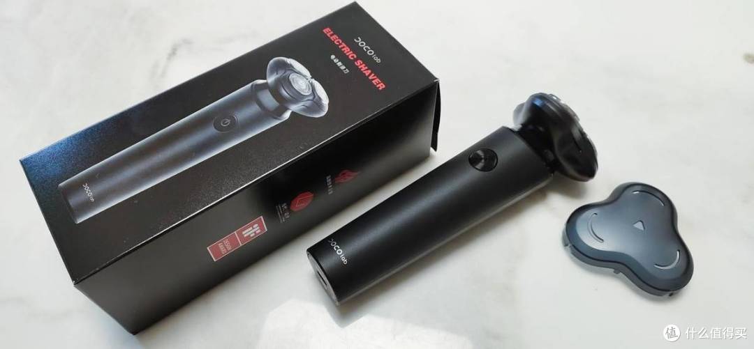 轻柔拂面一次洁净，DOCO lab黑刃电动剃须差旅好帮手！_剃须除毛_什么值得买