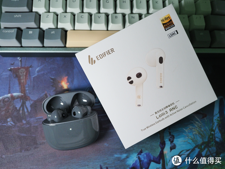 【实测】漫步者 Lolli 3 ANC，颜值只是底色，音质和降噪才是亮点~_耳机_什么值得买