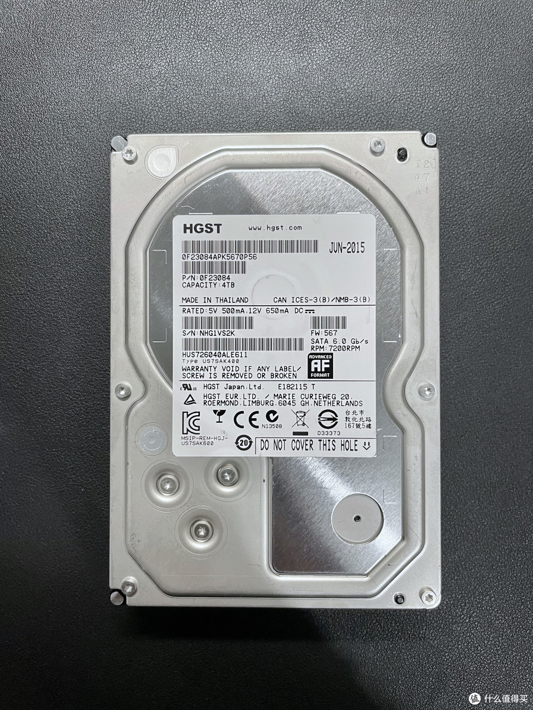 捡垃圾：亡命日立？日立7k6000 4T小测_硬盘_什么值得买