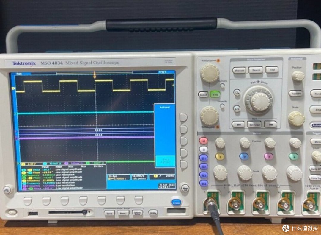 泰克tektronix 300Mhz MSO4034示波器 4通道_其他网络设备_什么值得买
