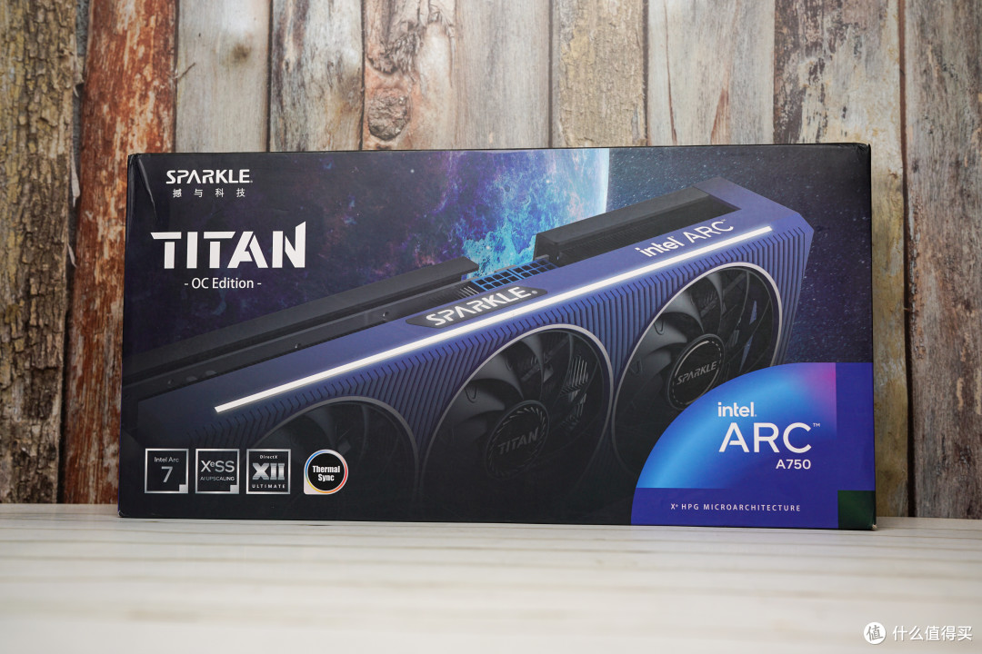 2000元以内的性价比之选？撼与科技Intel Arc A750 TITAN 8GD6上手体验_显卡_什么值得买