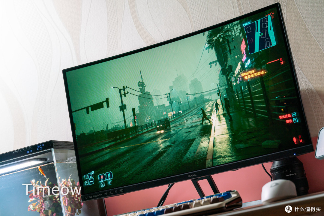 千元2K180Hz曲面电竞屏SANC C7PRO显示器使用评测_显示器_什么值得买
