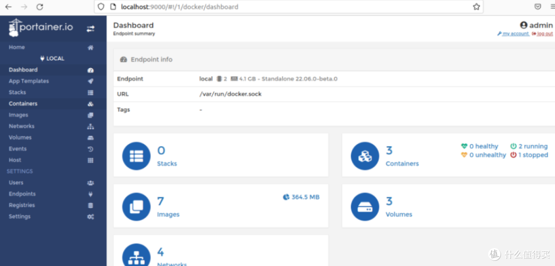 可视化管理你的Dockers——Portainer安装与使用指北_办公软件_什么值得买