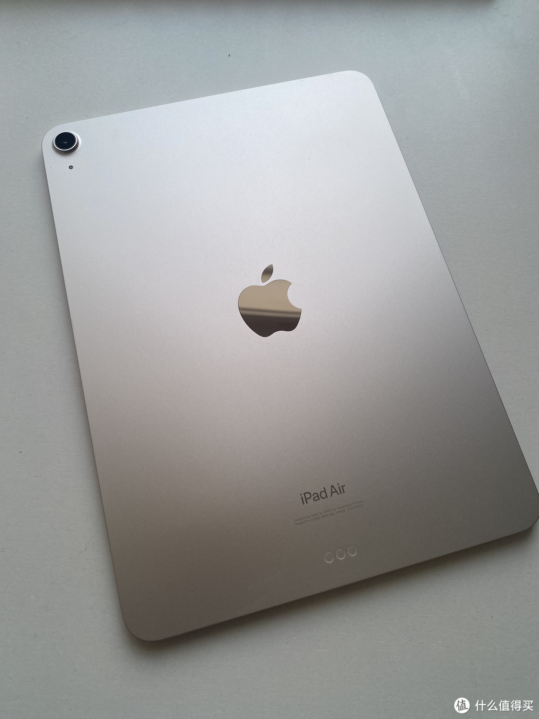 你怎么知道我入手了iPad Air5星光色_iPad_什么值得买