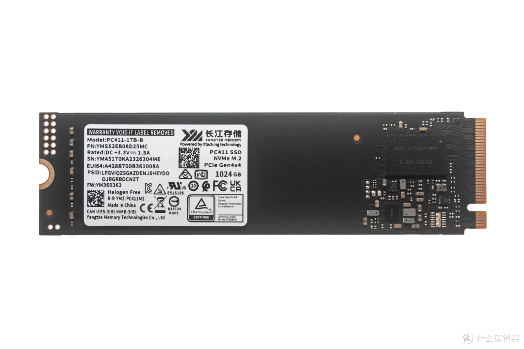 高性能商用SSD：长江存储PC411 1TB评测_硬盘_什么值得买