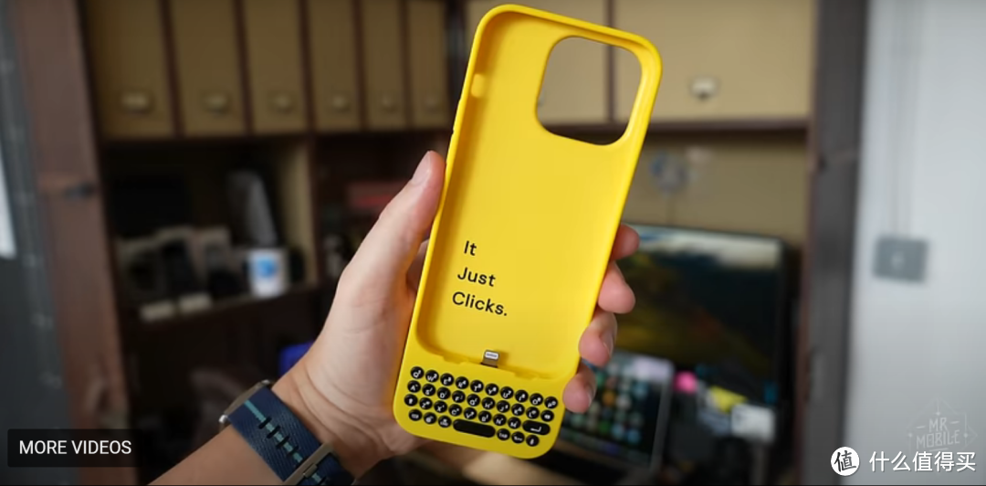 Clicks推出iPhone手机实体键盘保护壳，是复古还是有需求？_保护壳_什么值得买