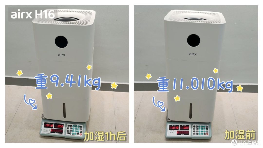 airx无雾加湿器全系列对比测评：airx A9H、airx H8、airx H11、airx H16加湿器怎么选择？_加湿器_什么值得买