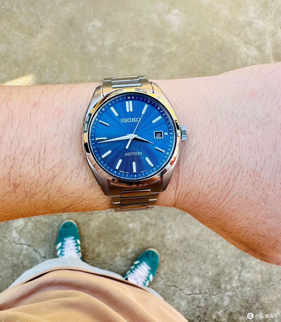 你好SEIKO！精工 Astron钛合金光动能电波手表 站内首晒！_男表_什么值得买