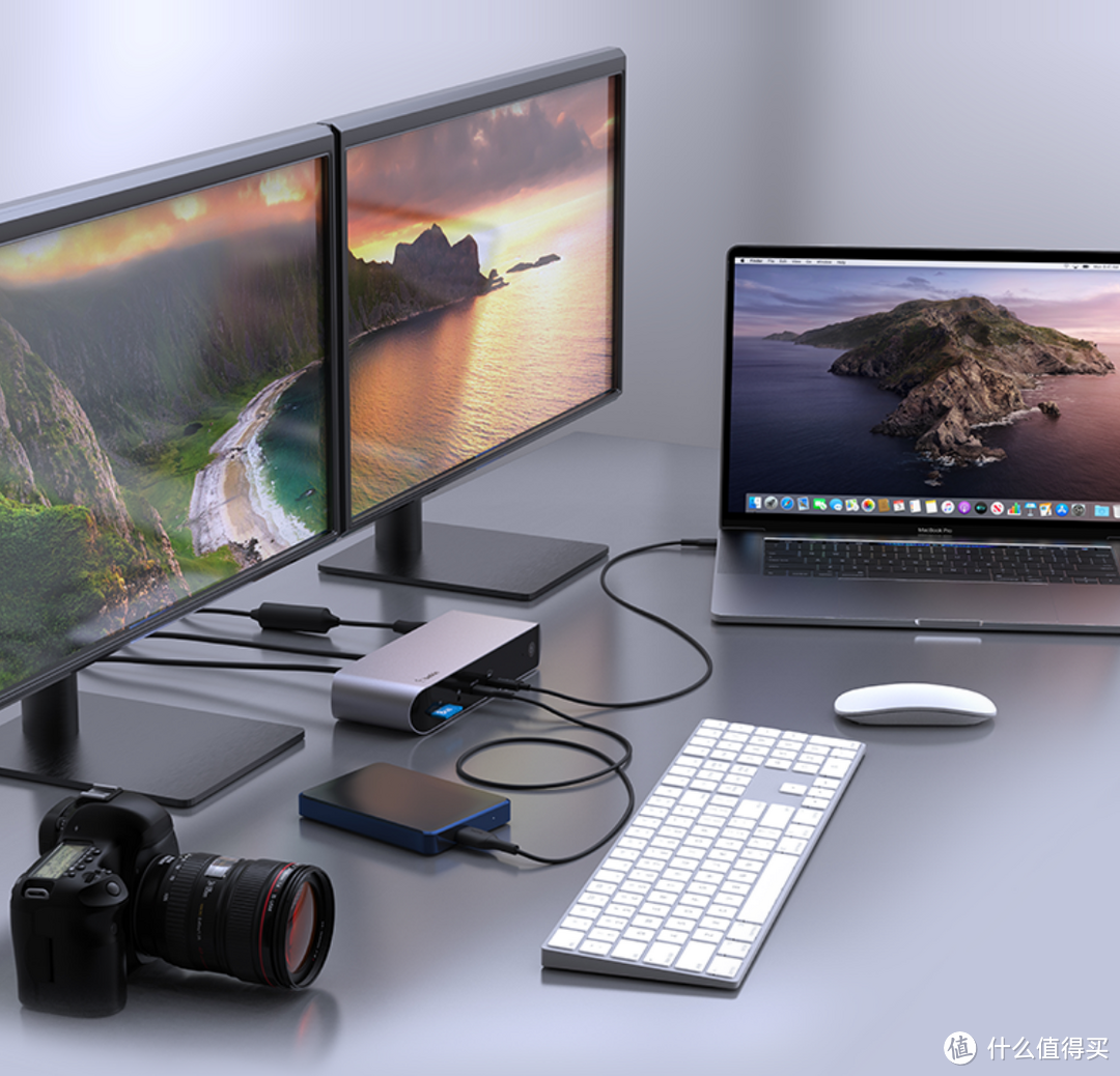 笔记本扩展坞（拓展坞）选购攻略，适用于Mac、iPad、联想小新等设备的接口拓展指南_接口转换器_什么值得买