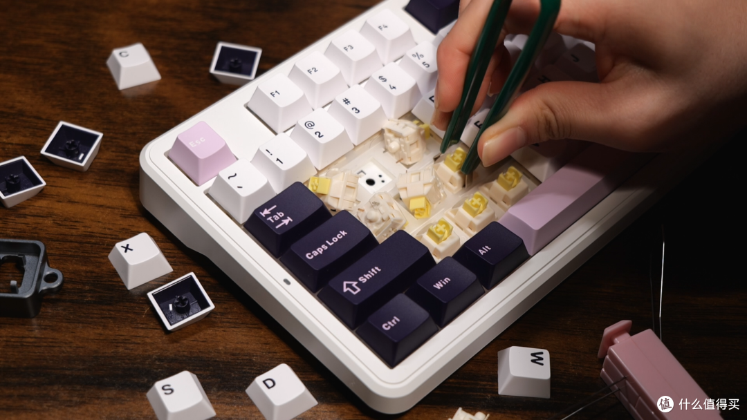 省流：最推荐199的版本 | 24年已至，依然坚挺的狼蛛F87Pro | 新月轴版本 使用体验。_键盘_什么值得买