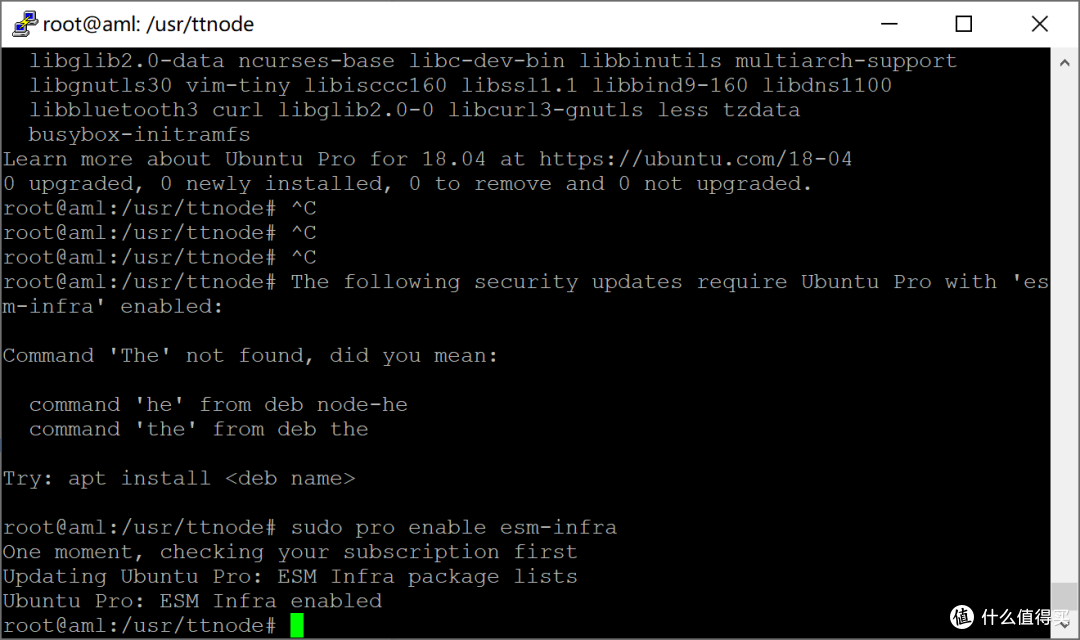 开启Ubuntu Pro实现armbian更新解决奇怪的ttnode掉线故障_网络存储_什么值得买