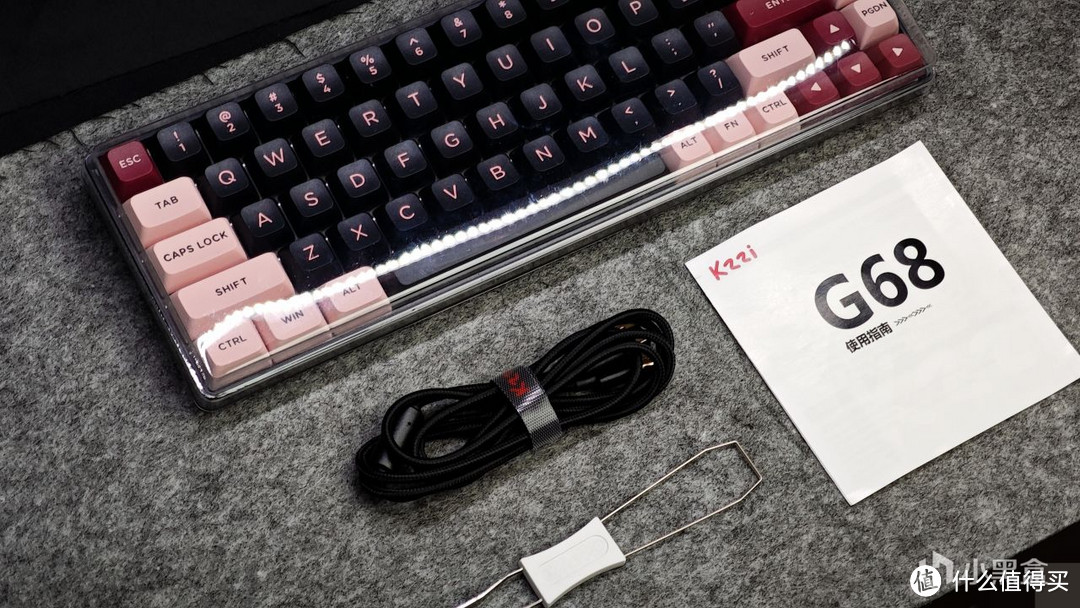 磁轴赛道再添一员猛将！全铝CNC加持的珂芝G68磁轴键盘来啦！_无线键盘_什么值得买